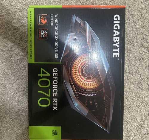 Видеокарта gigabyte rtx 4070