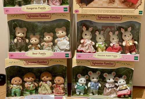 Sylvanian families мебель и семьи новые