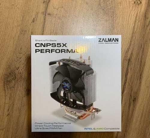 Новый кулер для процессора zalman cnps5x Performa