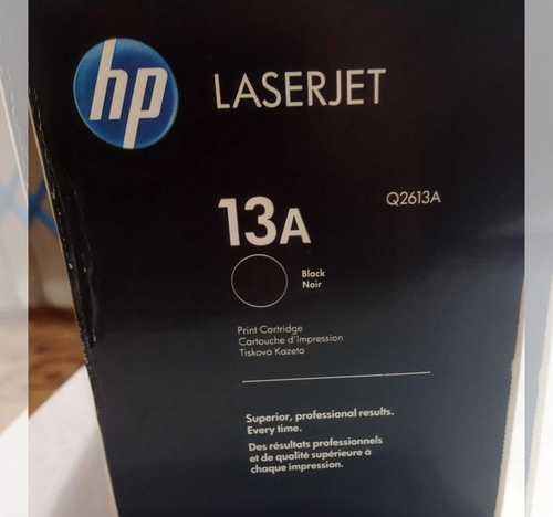 Картридж новый HP laserjet 13 A, black Q2613A