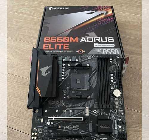 Материнская плата b550 aorus elite