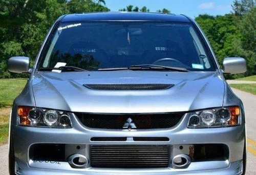 Губа MR на Mitsubishi Lancer evo 9