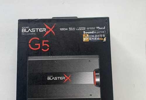 Creative Sound BlasterX G5 (USB звуковая карта)