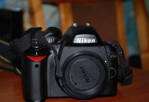 Зеркальный фотоаппарат nikon d60