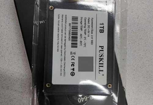 Абсолютно новый диск 2,5" SSD SATA3 1TB