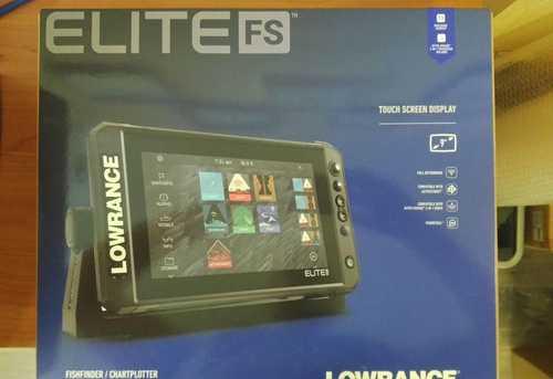 Lowrance elite 9 FS Active Imaging 3-in-1(Русский)