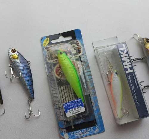 Воблеры Jackall, Lucky Craft, hmkl, Zipbaits