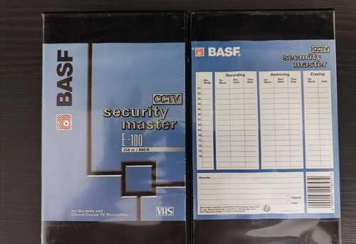 Новые видеокассеты VHS BASF E-180 security master