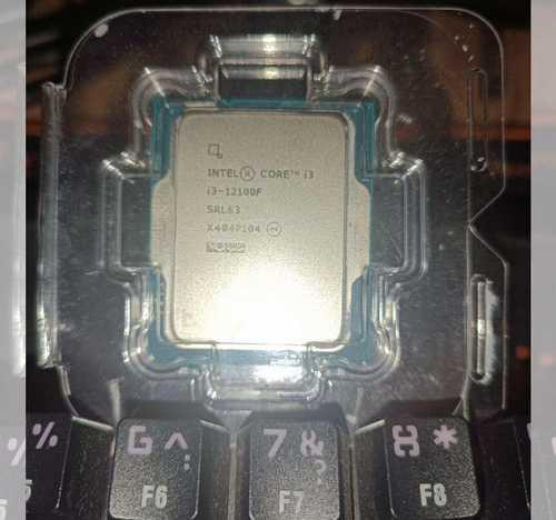 Процессор intel core i3 12100f