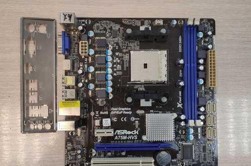 Материнская плата sFM1 AsRock A75M-HVS