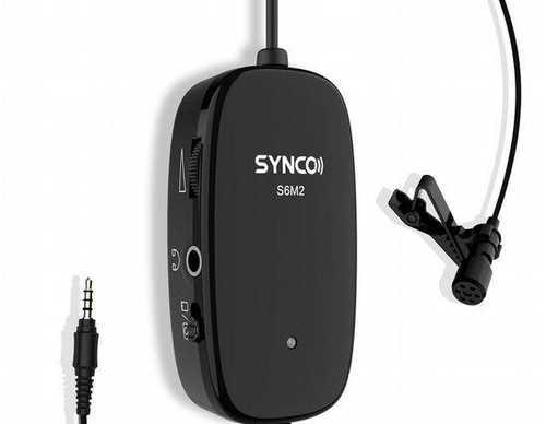 Микрофон Synco Lav-S6M2, петличный, моно, 3.5 мм T