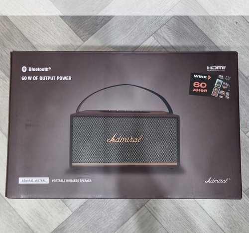 Портативная колонка marshall