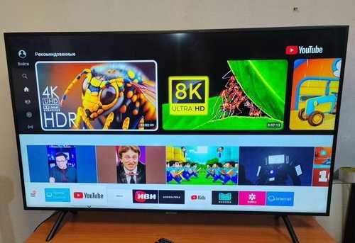 Телевизор Samsung 55 дюймов, Wi-Fi, Smart tv, 4K