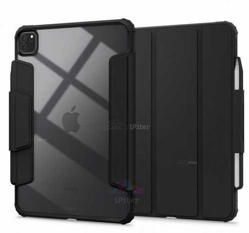 Чехол Spigen Air Skin Pro для iPad Pro 2024 (M4) 11 Чёрный