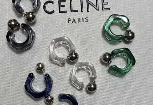 Серьги в стиле celine