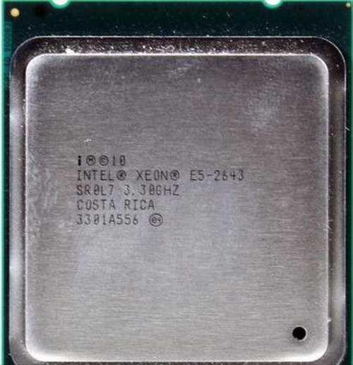 Процессор Intel Xeon E5-2643