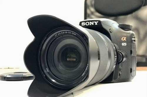 Фотоаппарат Sony A65 Объектив SAL 18-135