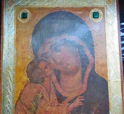 Икона старинная богоматерь донская