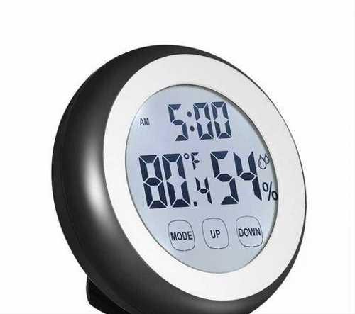 Термометр-гигрометр с часами и будильником, сенсор
