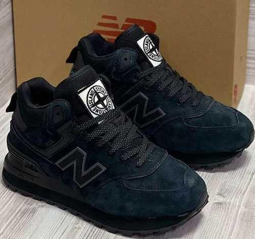 Кроссовки New Balance 574 Stone Island зимние