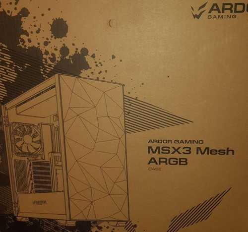 Корпус ardor gaming MSX3 Mesh BG argb