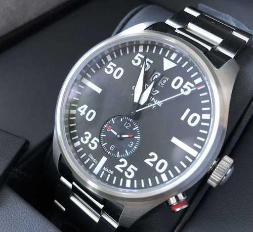 Часы Glycine Airpilot Dual Time GL0363 новые