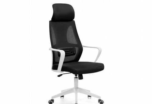 Кресло компьютерное Golem Черный/Белый 630х1120х68