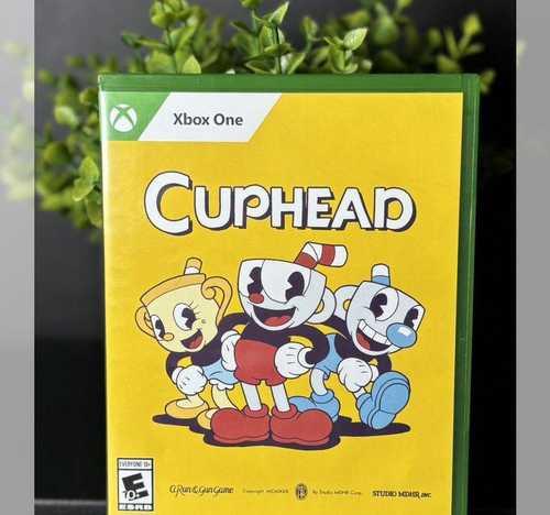 Диск на Xbox one Cuphead