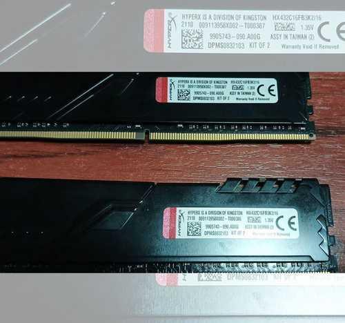 Оперативная память ddr4 16gb 3200 2x8