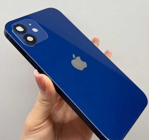 Корпус iPhone 12 Blue Оригинал