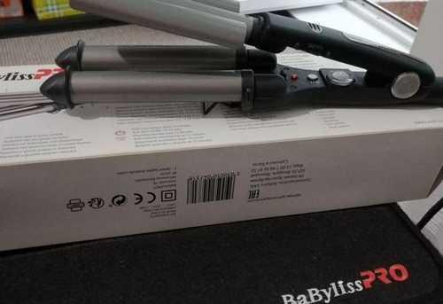 Щипцы-плойка тройная для волос babyliss оригинал