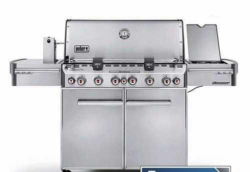Газовый гриль Weber Summit S-670 GBS, серебристый