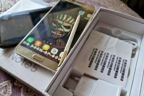 Смартфон Samsung Galaxy Note 5 SM-N920 64Gb Gold