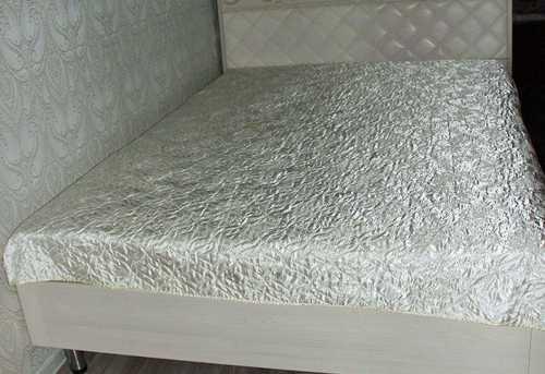 Кровать Тиффани двухспальная с матрасом бу 150 200