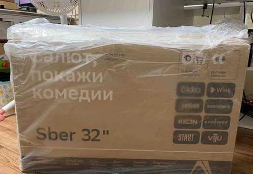 Телевизор Sber SDX-32H2120B, 32 дюйма, 81 см