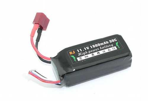 Аккумулятор Li-Pol 11.1v 802555 1800mah разъем T-p