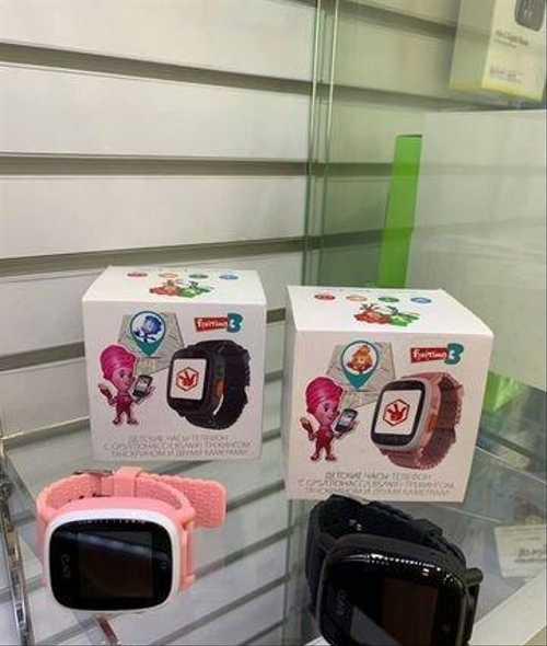 Детские часы-телефон с GPS Elari