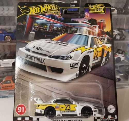 Hot wheels premium Nissan silvia