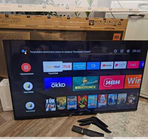 43"Xiaomi MI TV P1,4K Ultra HD,смарт тв,Android TV