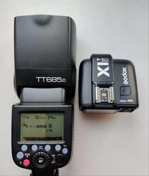 Вспышка godox tt685c