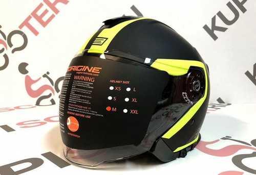 Шлем Origine Palio Techy Hi-Vis желтый, черный, L