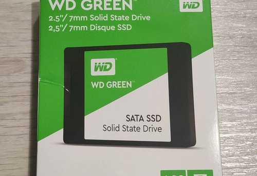 Жесткий диск ssd WD green на 480гб