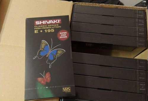 Видеокассеты vhs новые, запечатанные
