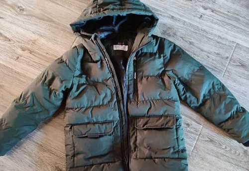 Куртка пальто на мальчика 128