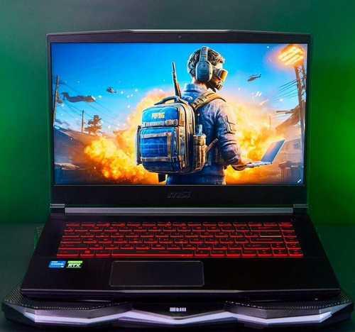 Ноутбук MSI Thin / RTX 3050 / Core i5 / RGB / SSD