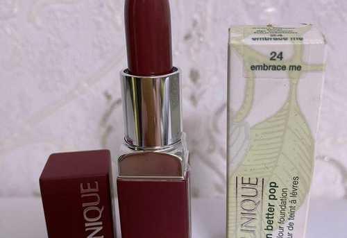 Помада clinique even better pop lip 24 Embrace me