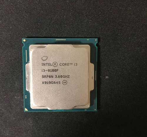 Процессор Intel Core i3 9100f