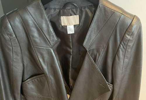 Куртка(пиджак) кожаный H&M