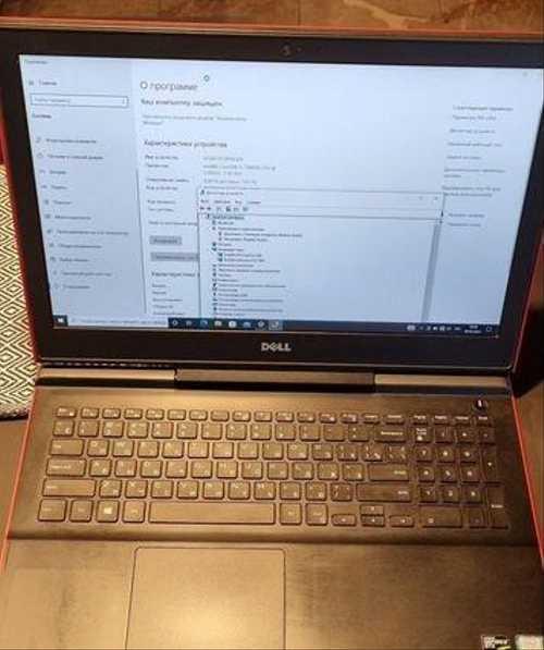 Ноутбук dell inspiron 7567