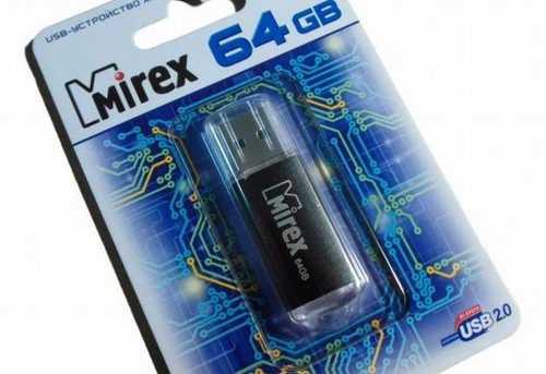 USB флешка Флешка 64 гб Mirex Unit Black